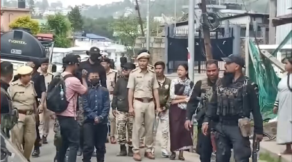 Meghalaya police reconstruct crime scene as Kennedy Khongsit admits to ...